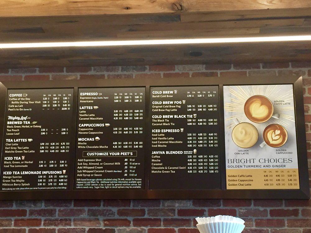 Menu at Capital One Café restaurant, Boston, 310 Harrison Ave