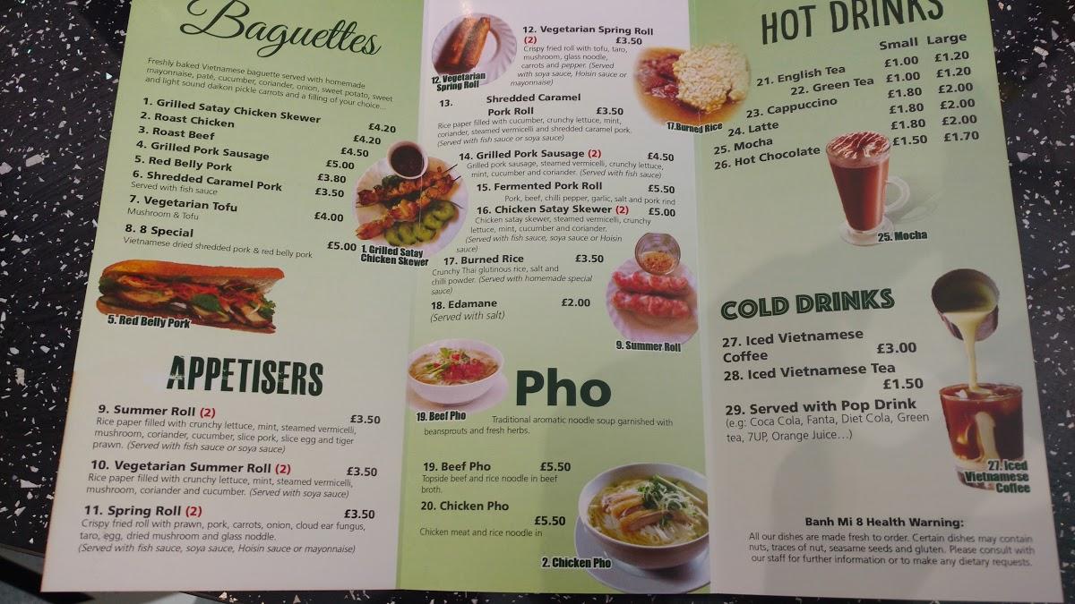 Menu at Pot Pot restaurant, Wakefield