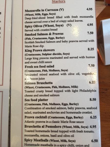 Menu at Dolce Cafe Bolton, Bolton, 393 Blackburn Rd