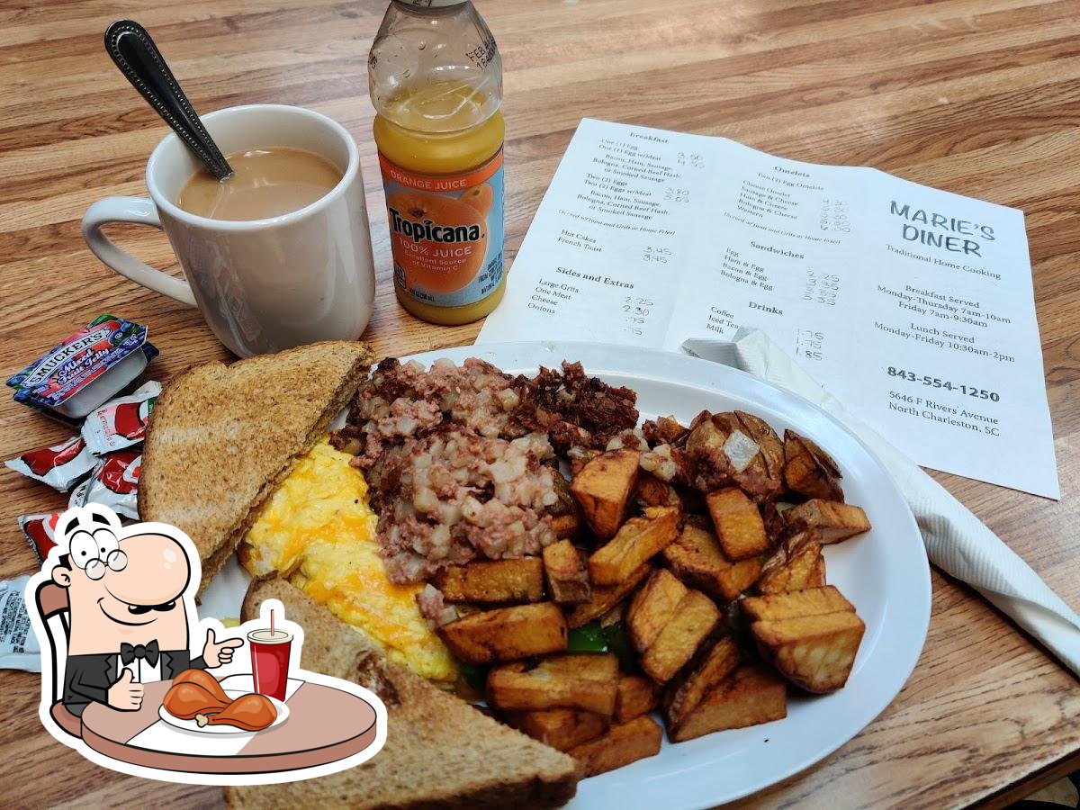 Marie's Diner, 5646 Rivers Ave in North Charleston - Restaurant menu ...