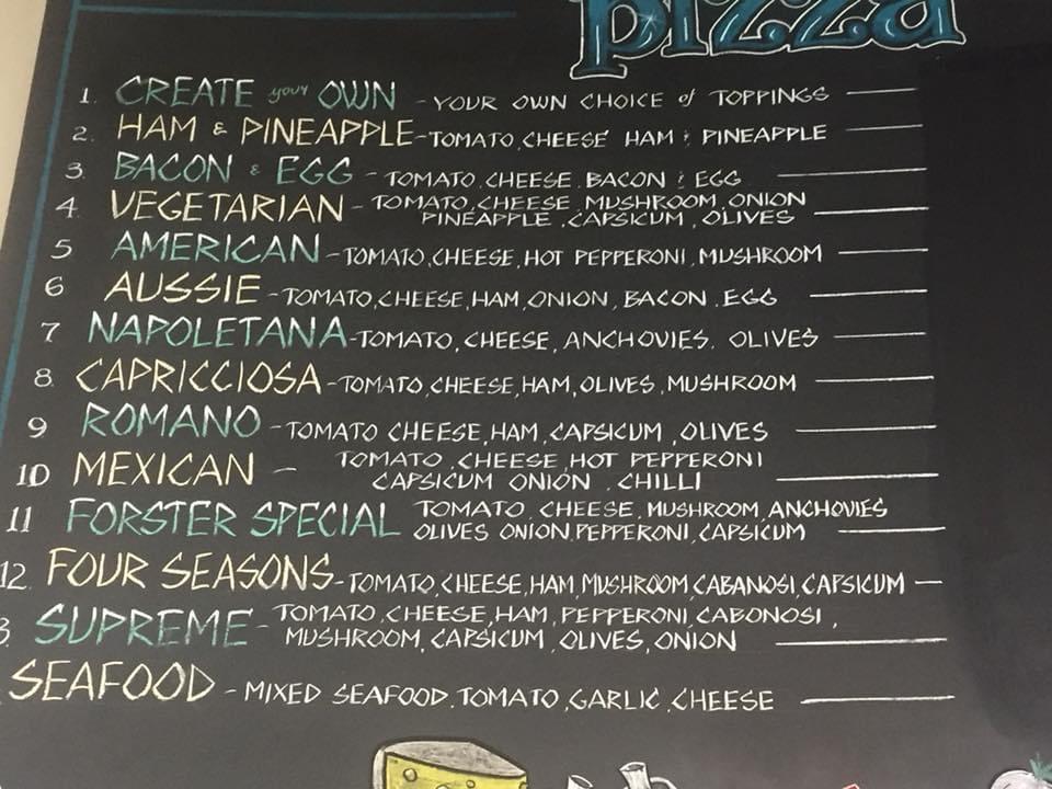 Menu at Wingham Pizza & More restaurant, Wingham