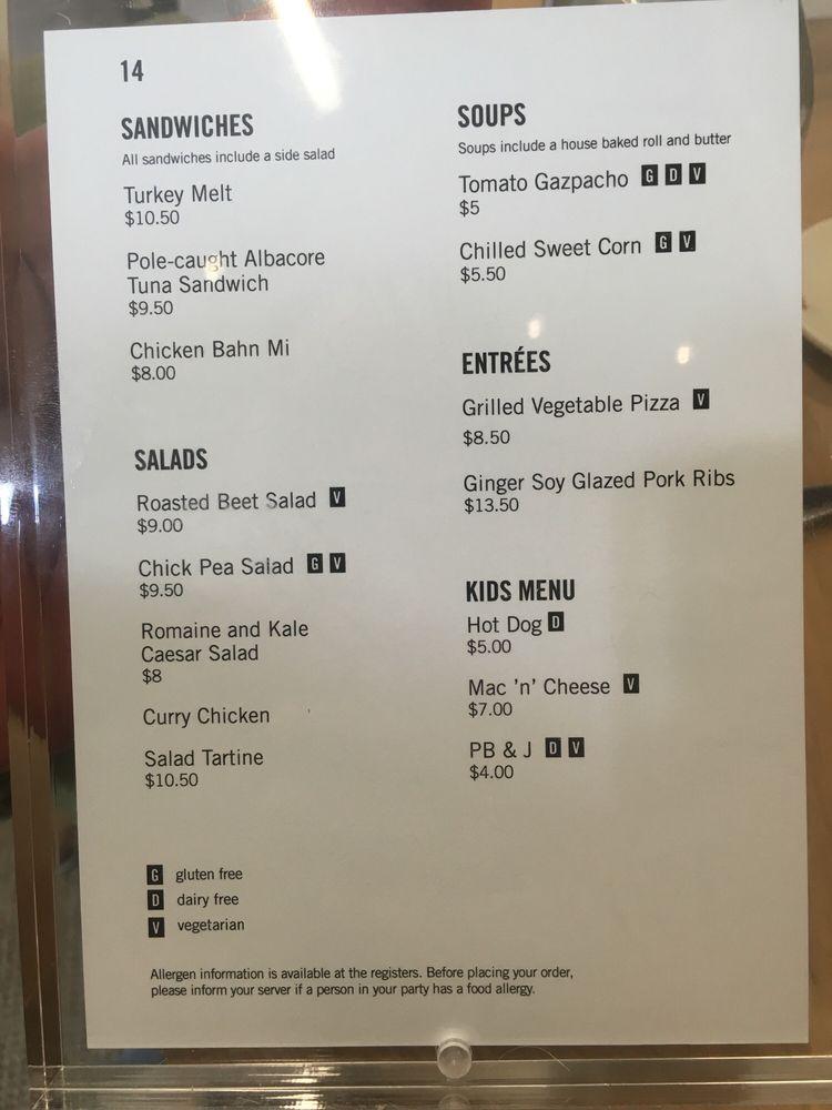 Menu at Cafe 7, Williamstown, 222 South St