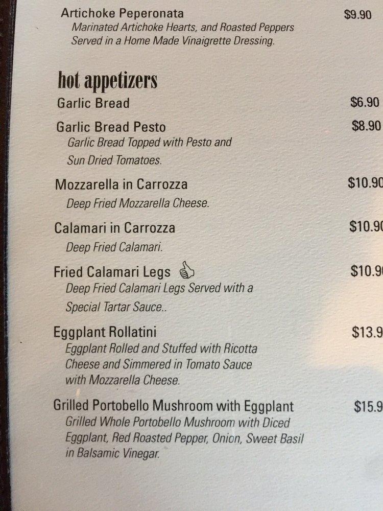 Menu at Assaggio Hawaii Kai restaurant, Honolulu, Kalanianaʻole Hwy