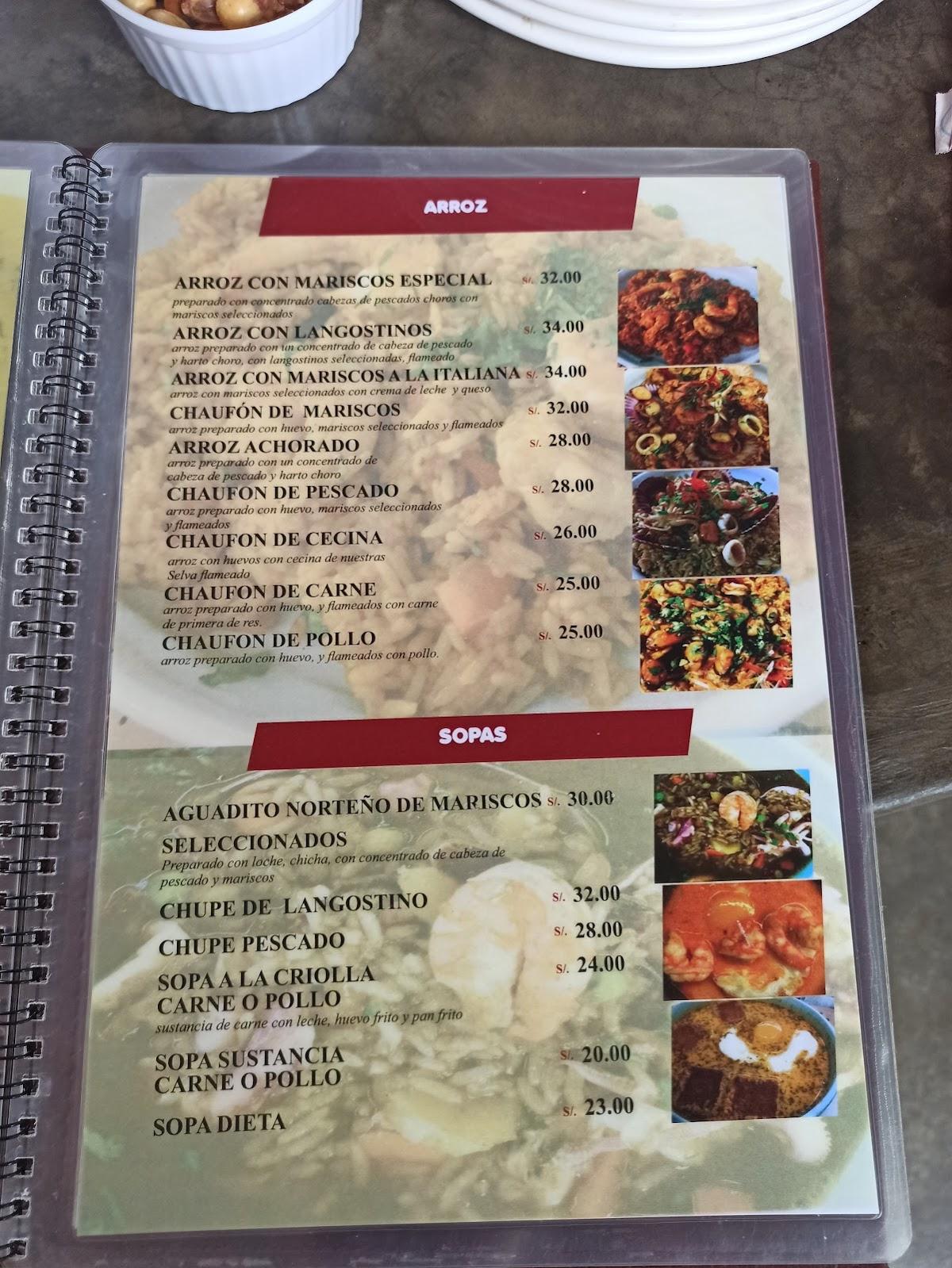 Carta del restaurante Nakamura Foods, La Perla, Jr. Camaná 241
