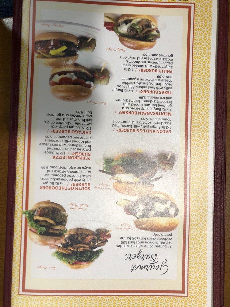 Menu at Sunview Restaurant, Beaver Dam