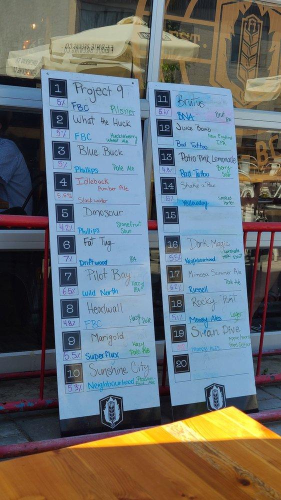 Menu at Fire Hall Kitchen & Tap pub & bar, Cranbrook
