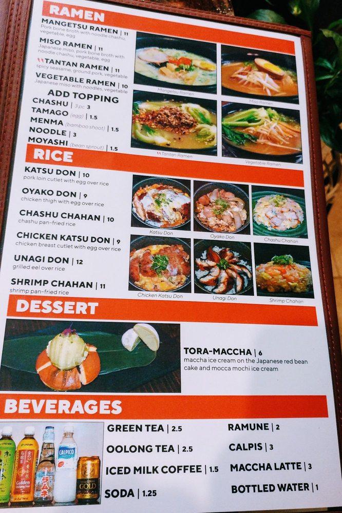 Menu at Mangetsu Farmington restaurant, Farmington, 206 Main St