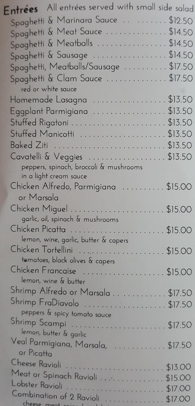 Menu at Uncle Mikey's Pizza pizzeria, Murrells Inlet
