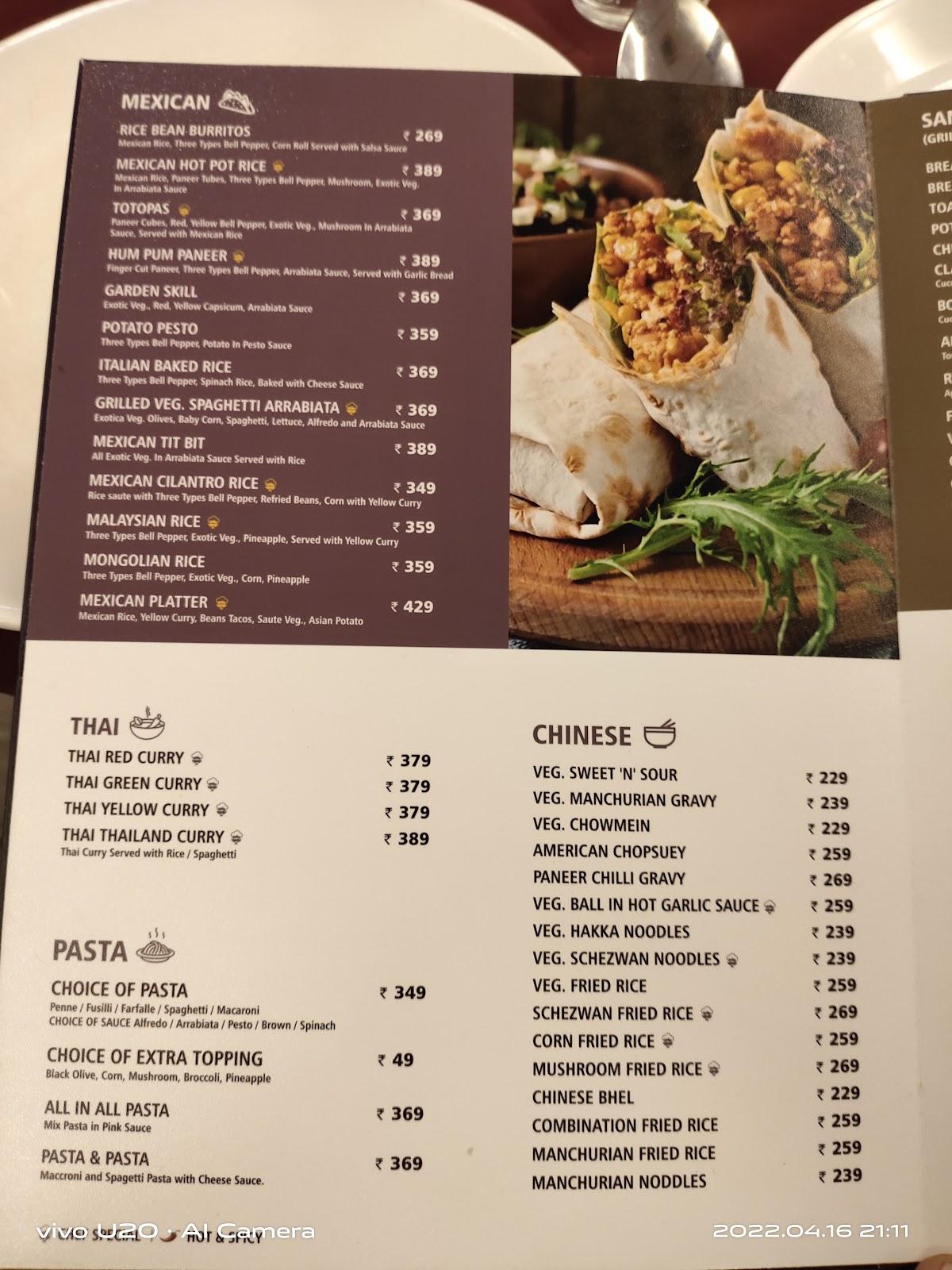 Menu at Let's eat Multicuisine Restaurant & Cafe, Rajkot