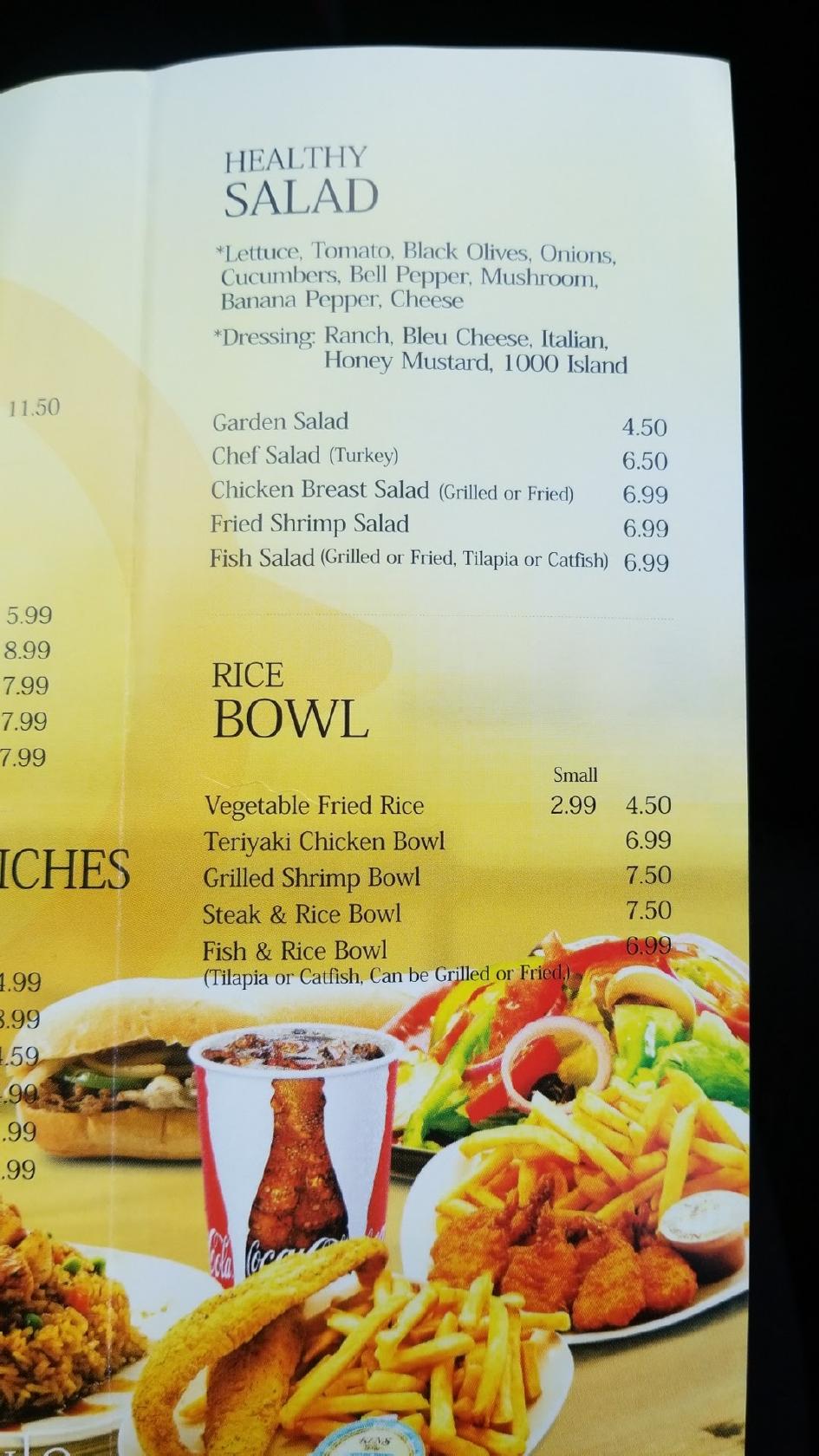 Menu at Wing spot restaurant, Philadelphia, N Front St #101