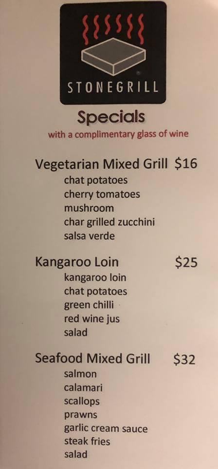 Carta de Beach House Cafe, Encounter Bay, 62 Franklin Parade