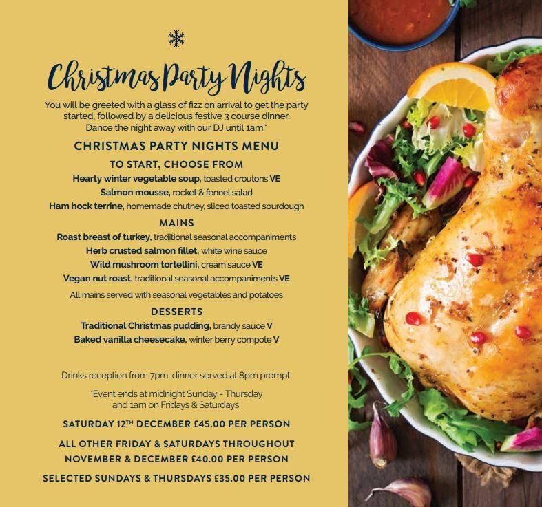 Menu at Mere Court Hotel restaurant, Knutsford