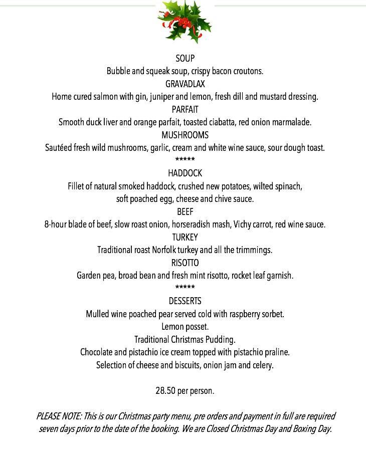 Menu at Hare Arms Stow Bardolph, Stow Bardolph, Lynn Rd