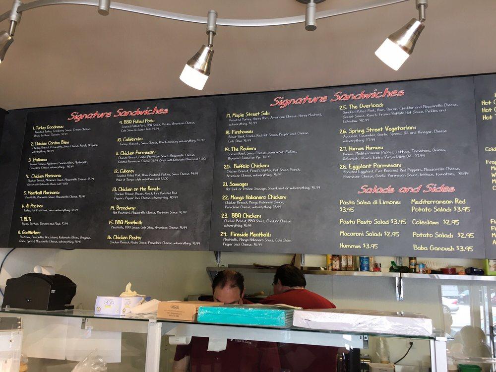 Menu at Taza Deli & Cafe, Redwood City