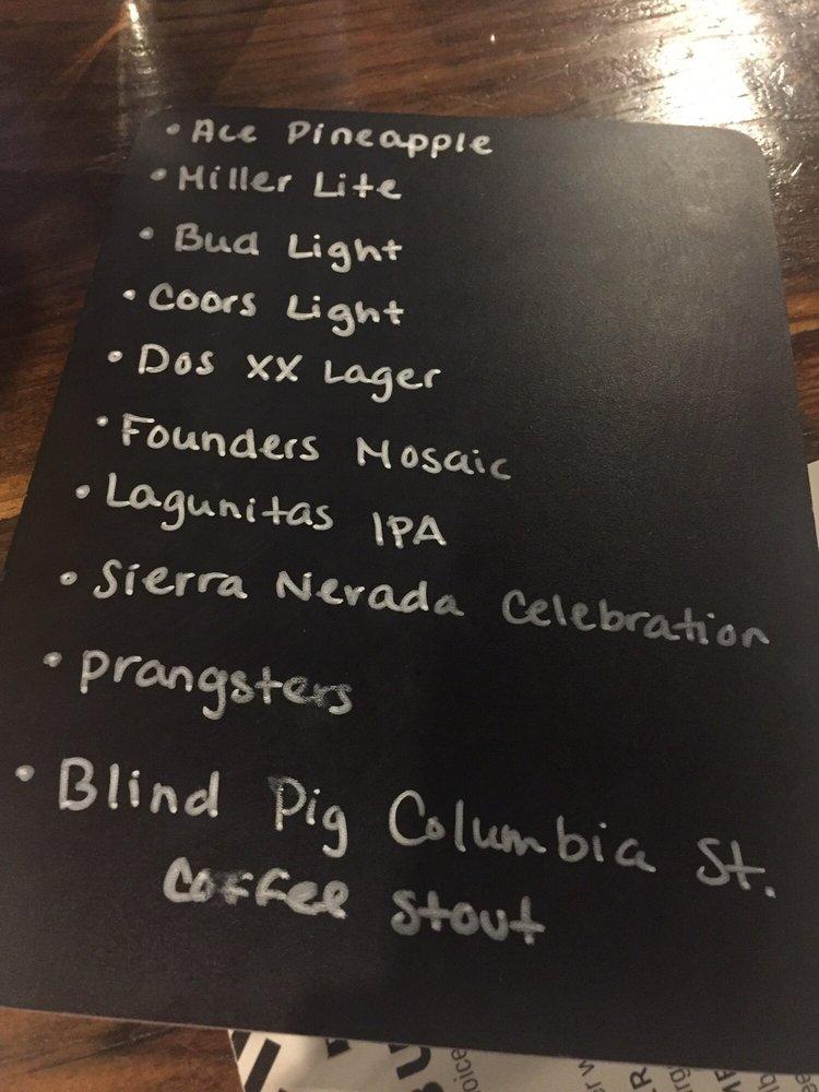 Menu at The Draft Sports Bar And Grill, Decatur