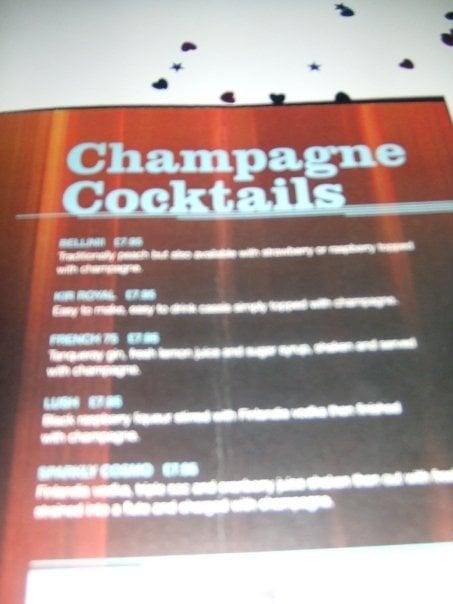 Menu at PANAM Restaurant & Bar, Liverpool, Albert Dock