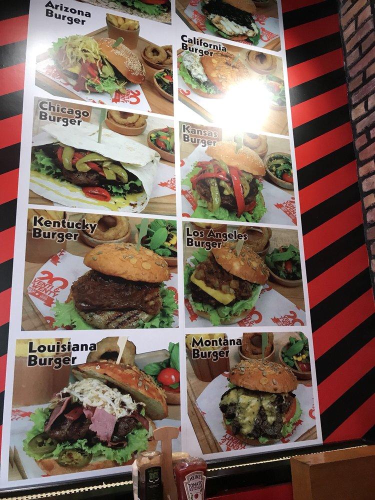 Menu at VENTİ&TWENTY, Istanbul
