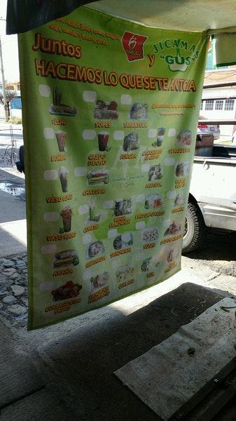 Carta de Jicamas Gus, Leon, Rafael Iriarte