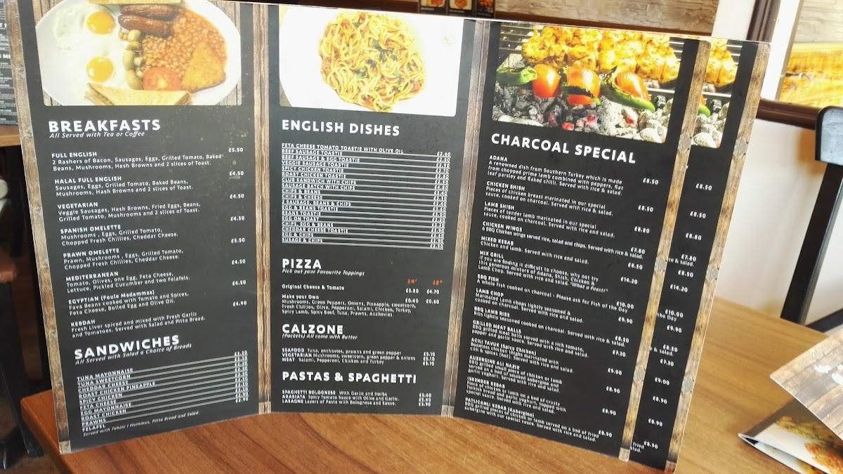 Menu at Quick Chef Turkish BBQ Cafe (Renamed as Labranda Bar & Grill ...
