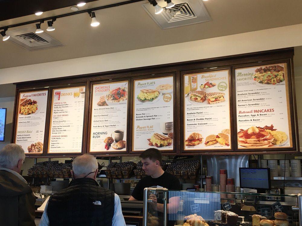 Menu at Corner Bakery Cafe, Salt Lake City, 610 Foothill Dr