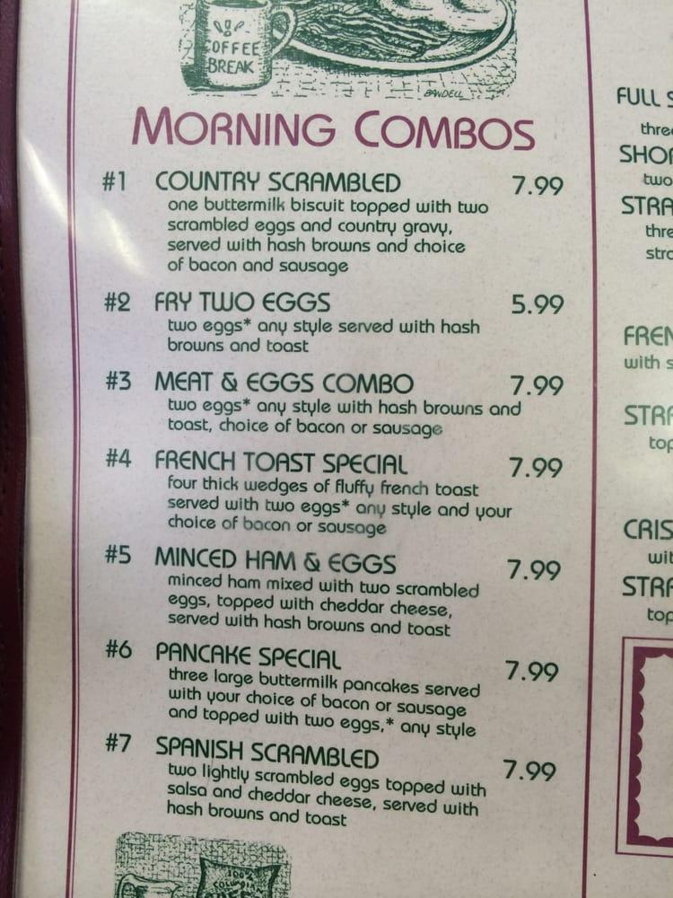 Menu at Country Boys Restaurant, Phoenix, E Greenway Rd
