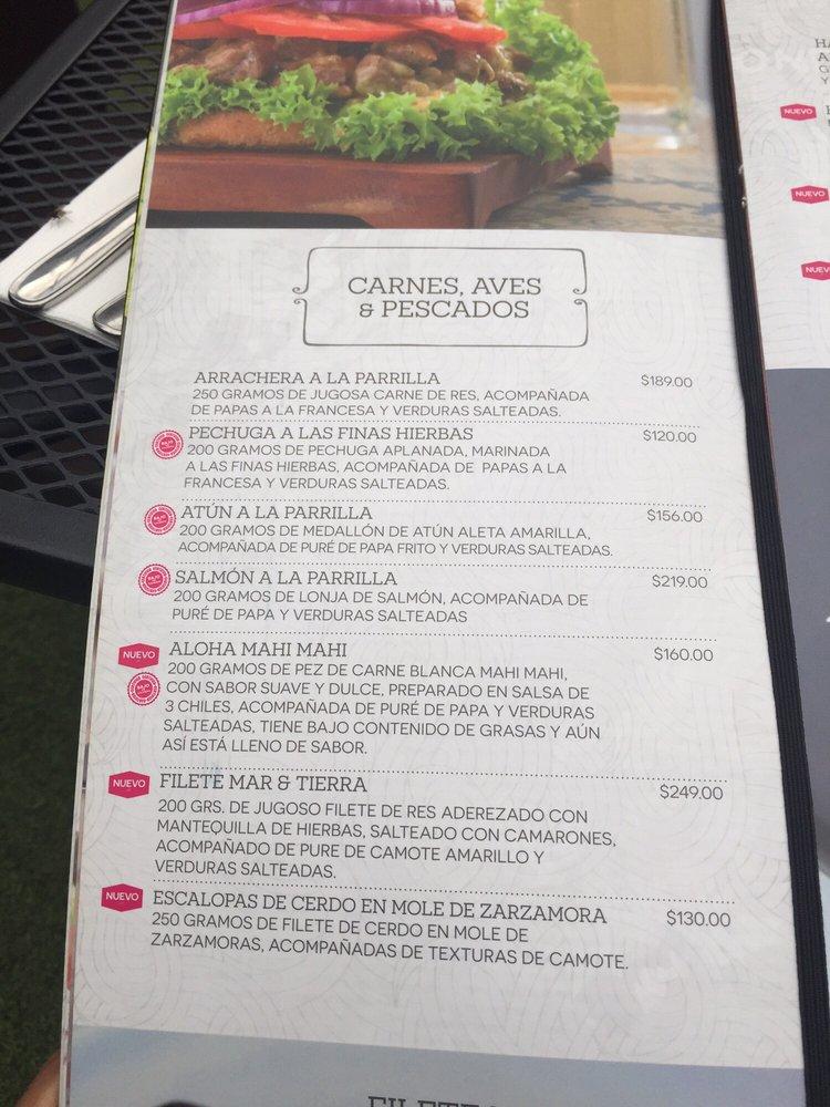 Carta del restaurante Bistro Mecha Centro Histórico, Toluca del Lerdo