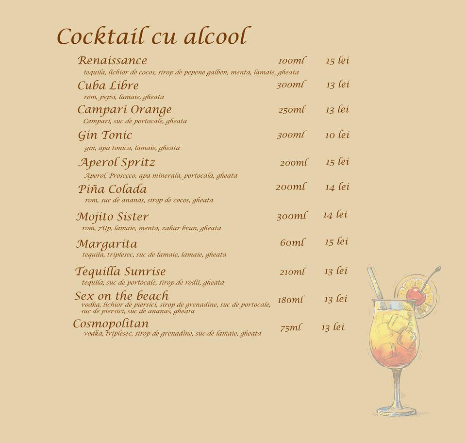 Speisekarte von Renaissance Bistro Cafe, Nehoiu