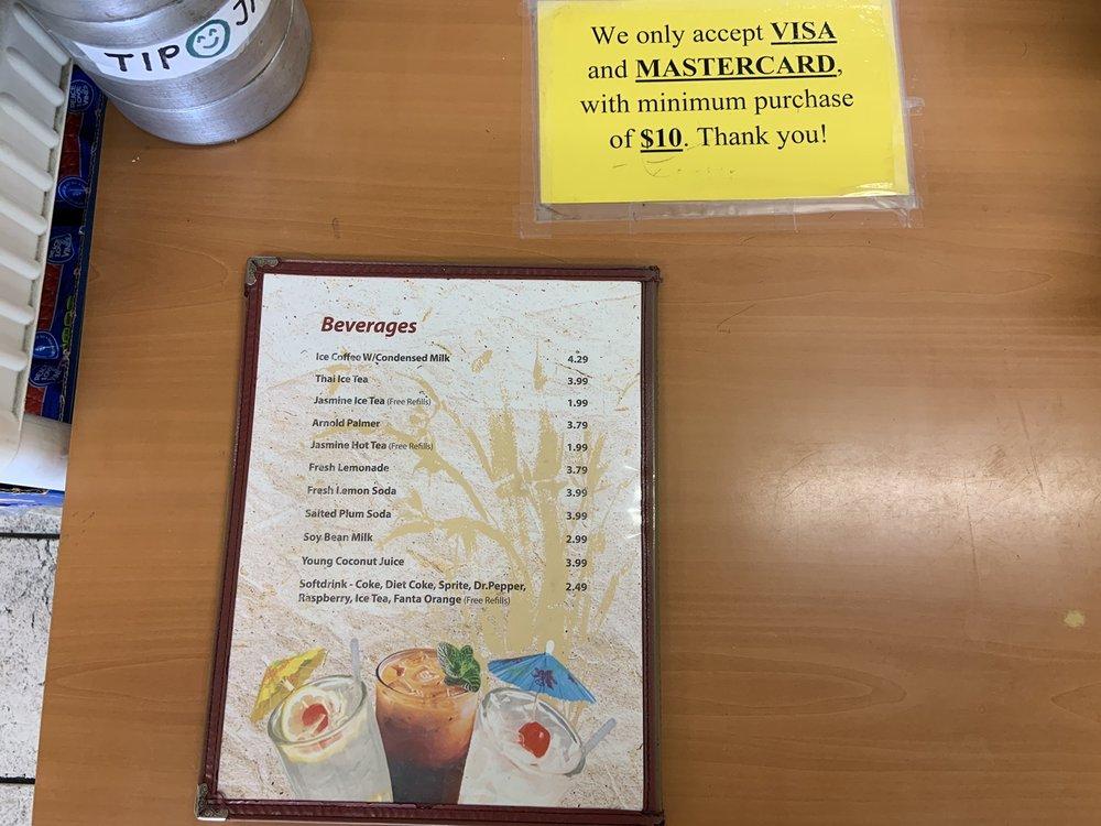 Menu at Pho Tay Bac Restaurant, Brea