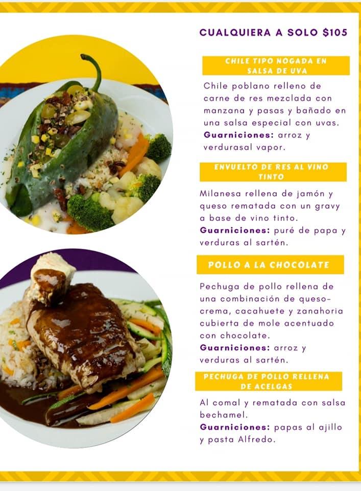 Carta del restaurante La Chunga, Monterrey, Calle Morelos 958 Esquina ...