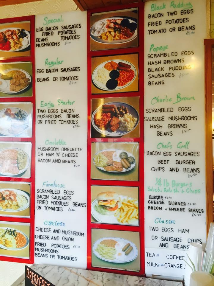 Menu at JD's Breakfast House restaurant, Corby