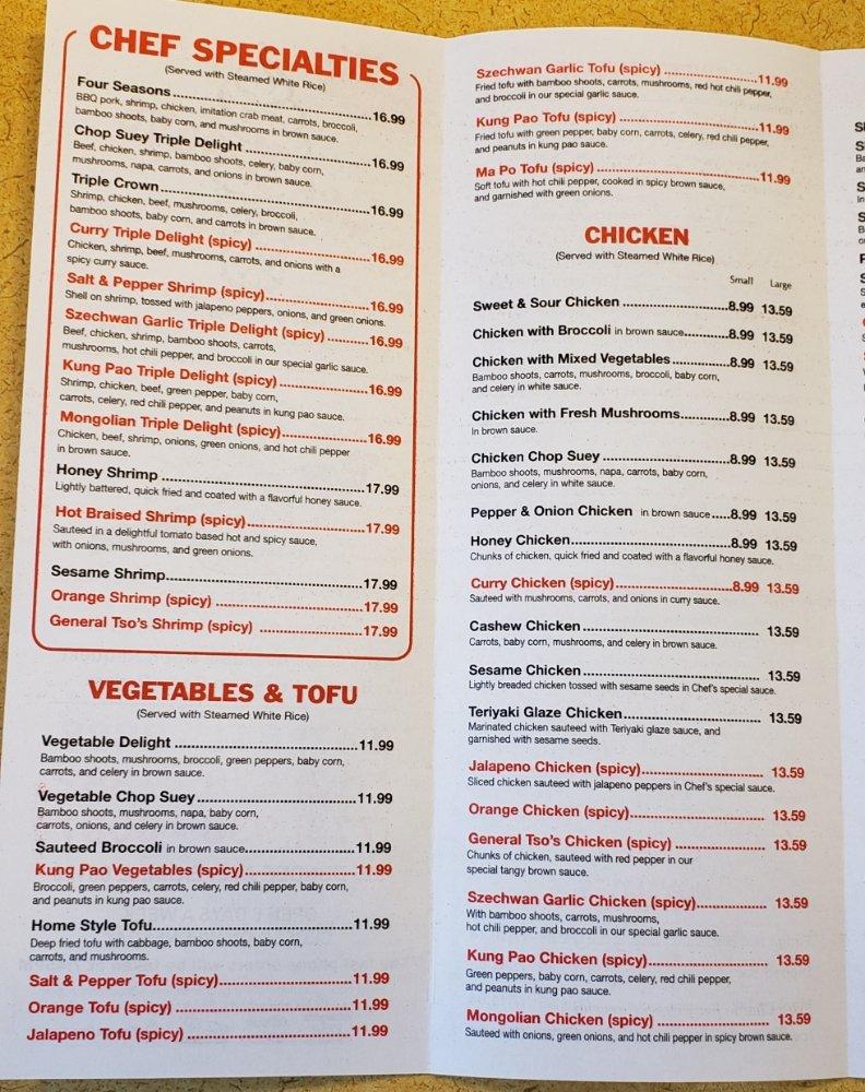 Menu at Gee N Jays restaurant, Elgin