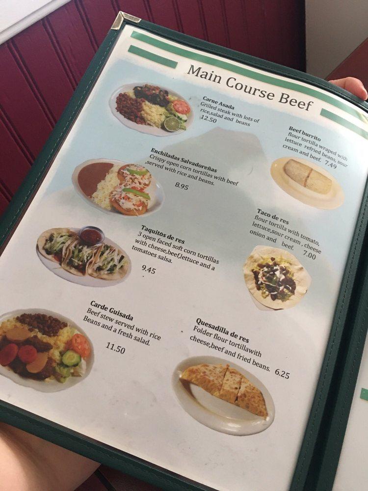 Menu at Tu Casa restaurant, Portland