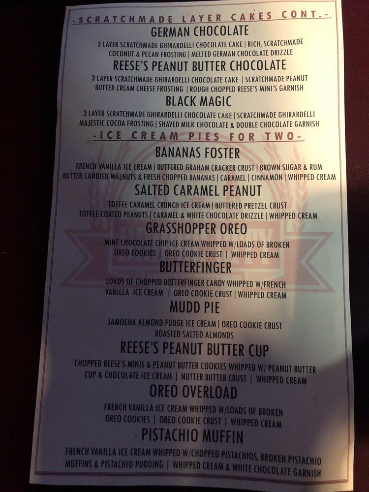 Menu at bridge city taproom pub & bar, Portland, 620 SE 122nd Ave