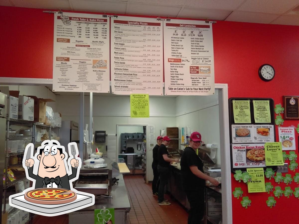 Eaton's Fresh Pizza, Oshkosh - Restaurant menu, prices and reviews