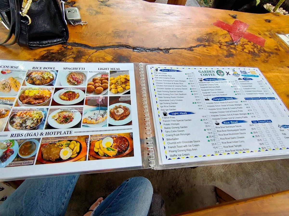 Carta de Garden Coffee Bdg, BENGAWAN, Bandung