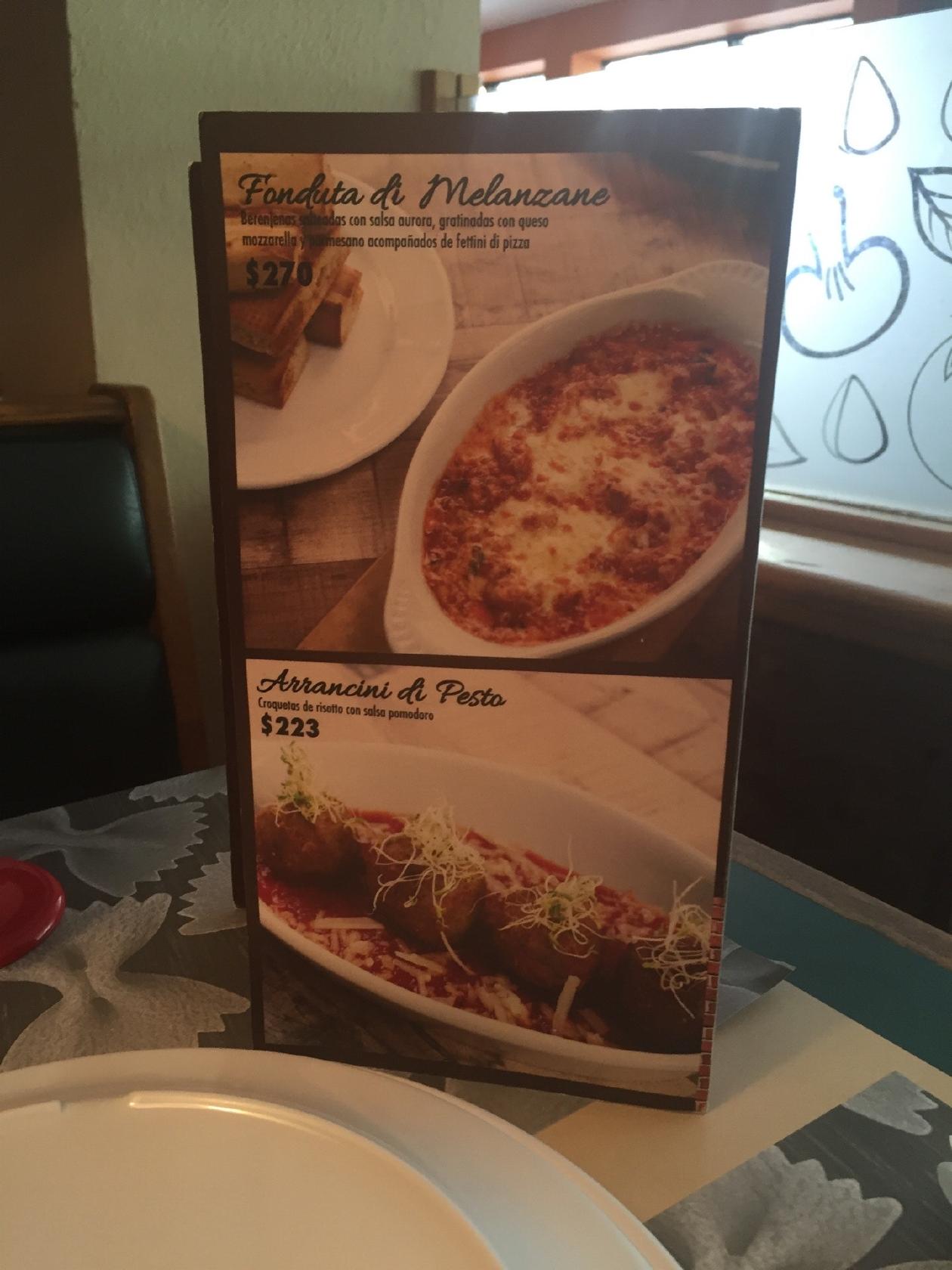 Menu at Pala Pizza restaurant, Santo Domingo, Av. Gustavo Mejía Ricart ...