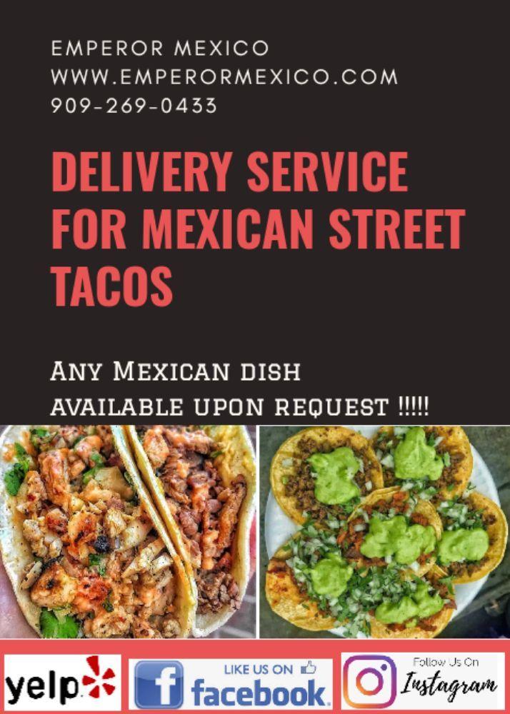 Menu at Emperor Mexico, Highland