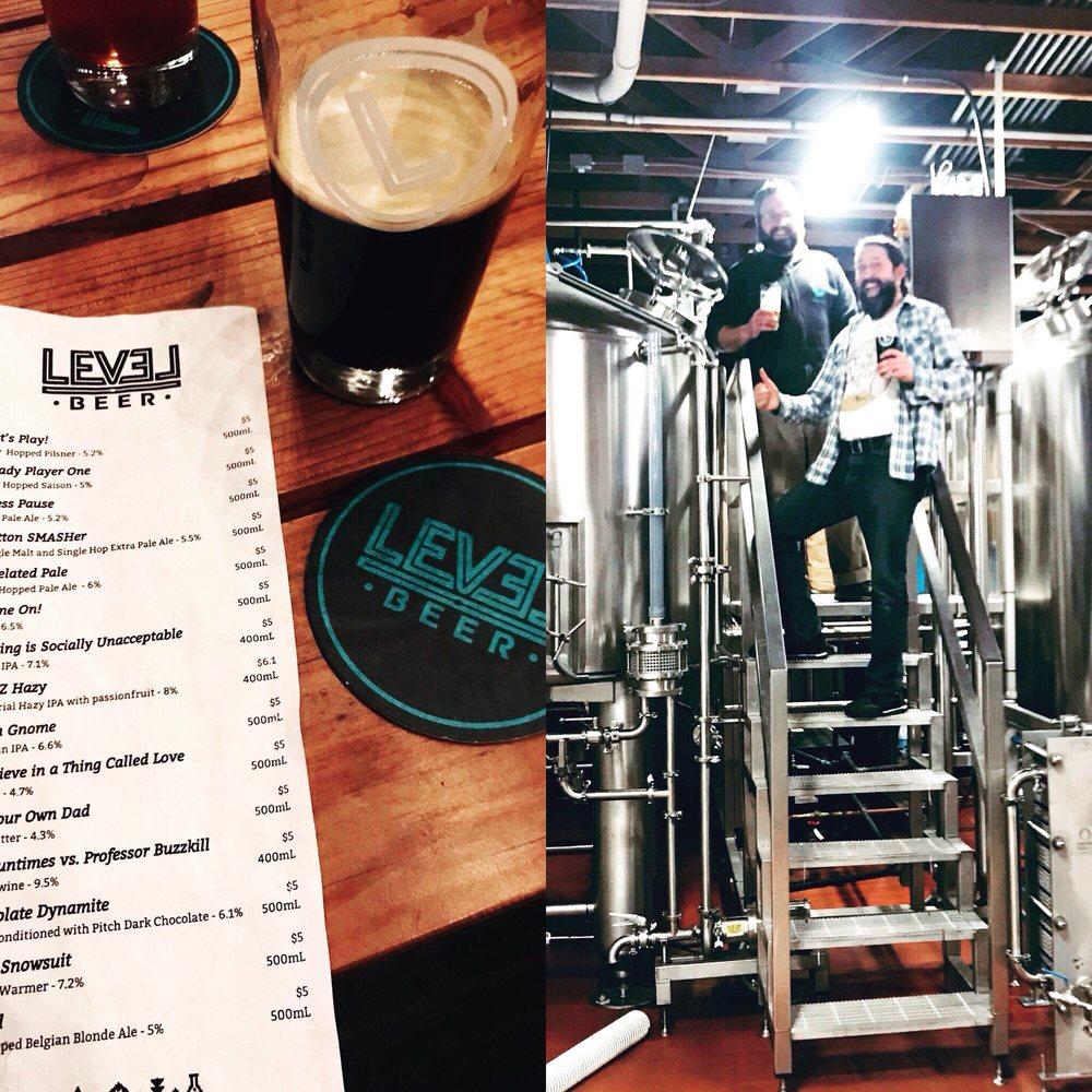 Menu at Level Beer pub & bar, Portland, NE 148th Ave