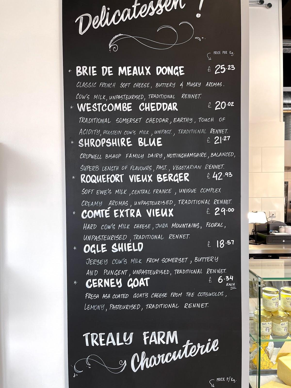 Menu at Hamlet restaurant, Wokingham