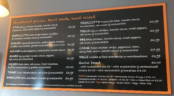 Menu at Hunters Fish & Chips fast food, Louth
