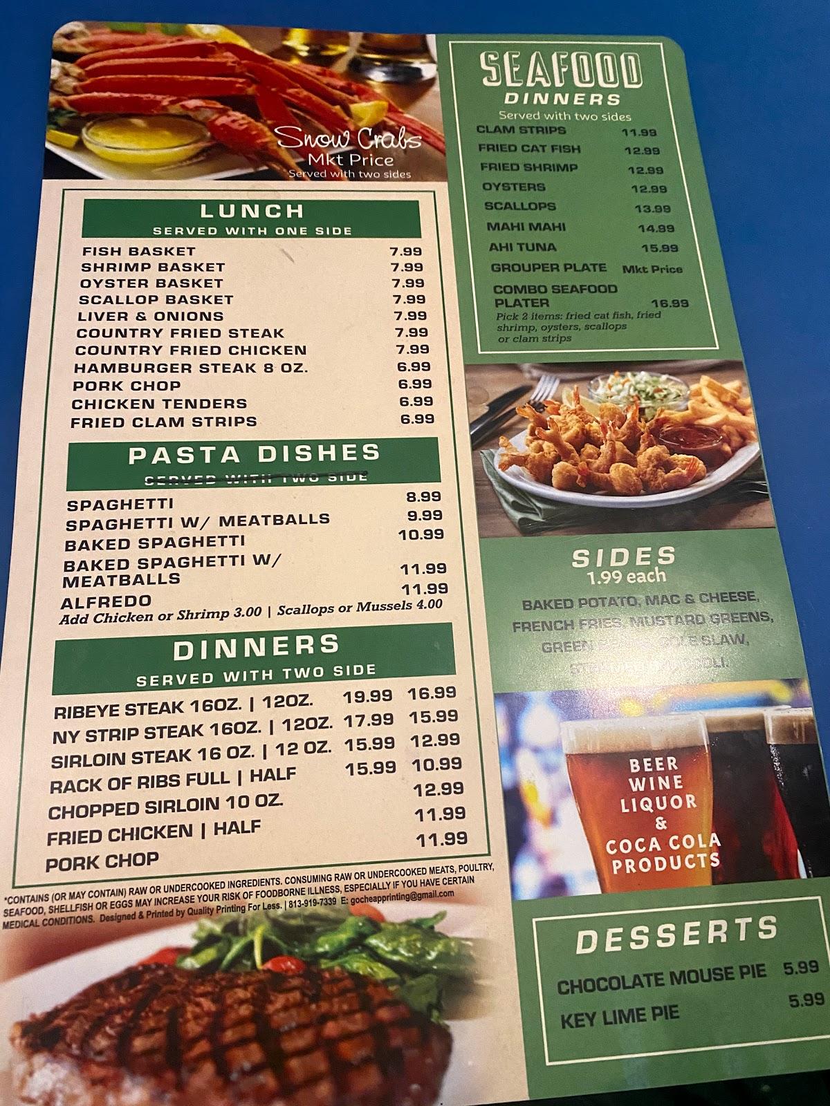 Menu at Papa Willies Bar and Grill, Beverly Hills