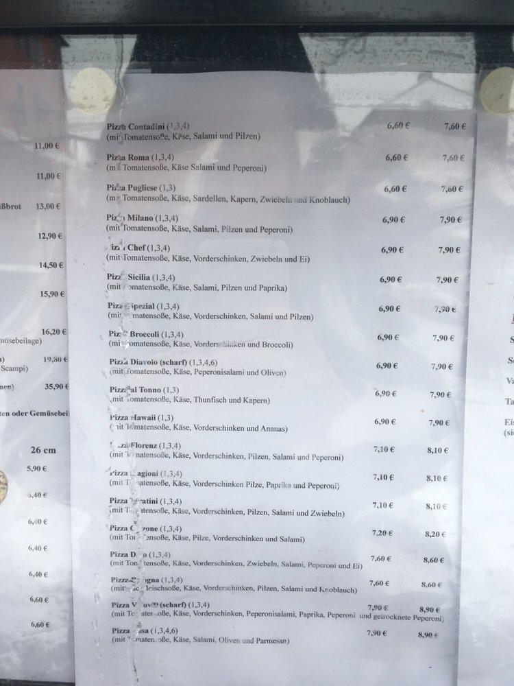 Menu at Ristorante Pizzeria "Il Camino", Giebelstadt