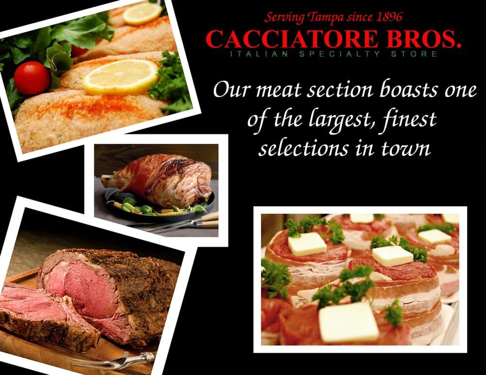 Menu at Cacciatore Bros restaurant, Tampa
