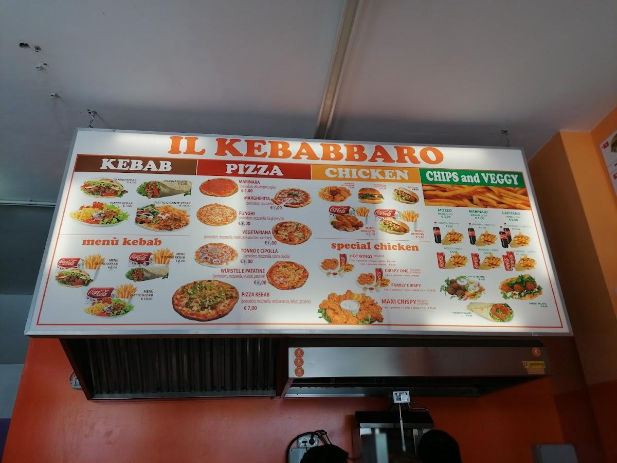 Menu da Il Kebabbaro, Rimini