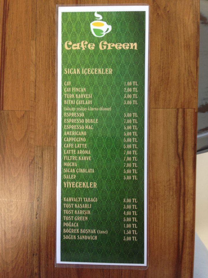Menu at Sarpa Bp Benzin İstasyonu, Keşan