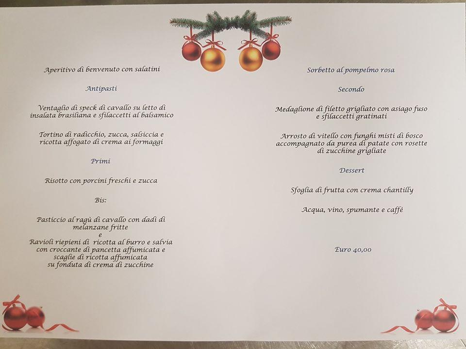 Menu da Trattoria Da Mario caffè bar, Saonara