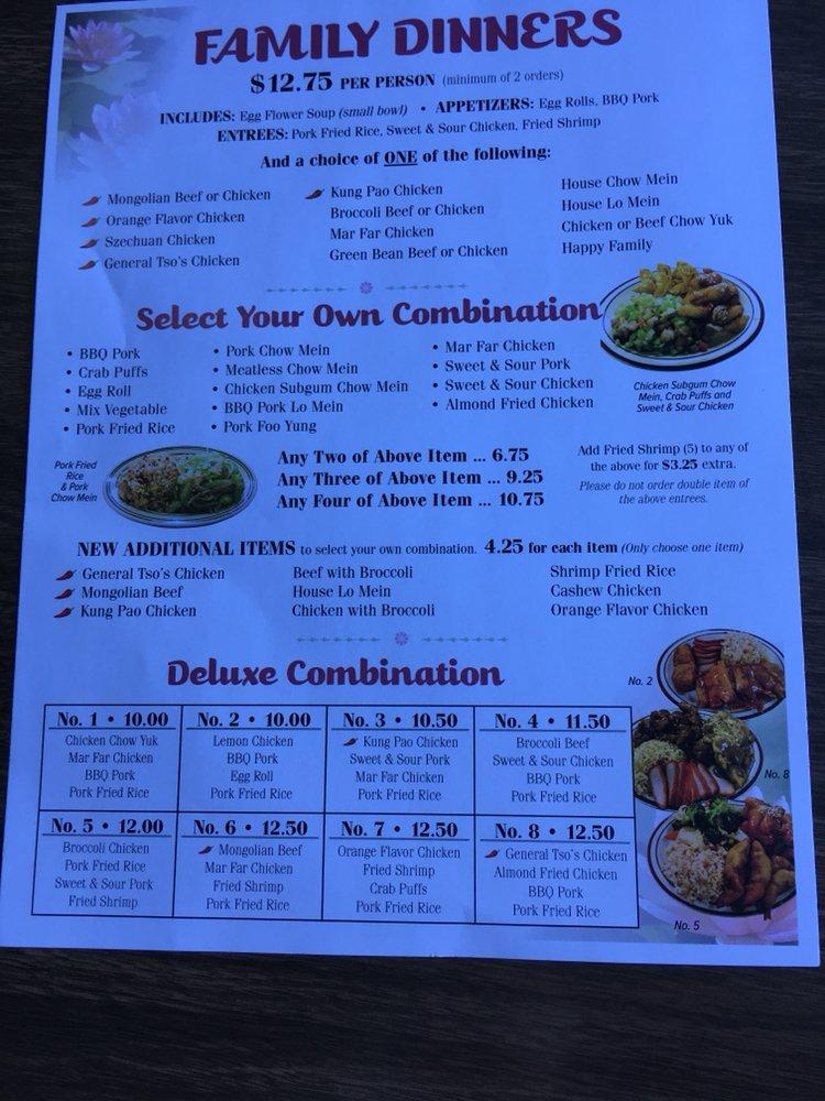 Menu at Susie's Cafe, Pendleton