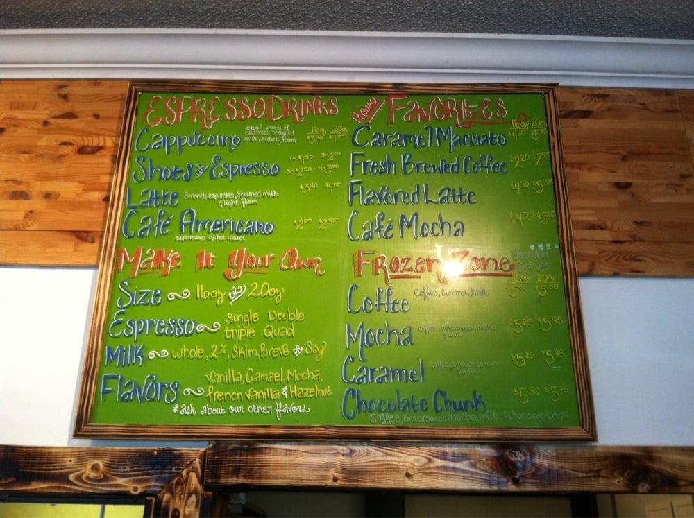 Menu at The Sugaree cafe, Bluffton