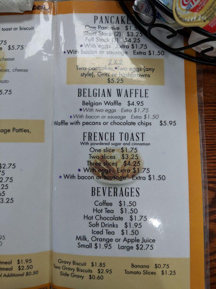 Menu at East 74 Restaurant, Matthews, Monroe Rd