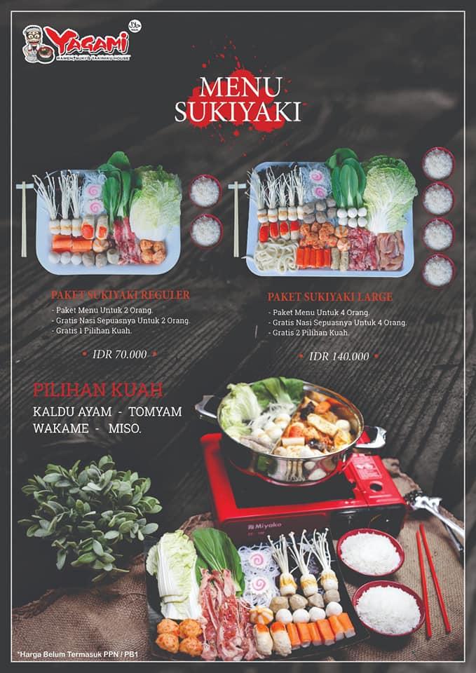 Menu at Yagami Ramen House Bojonegoro restaurant, Bojonegoro